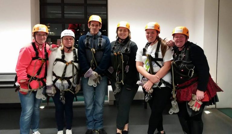 Zip Wire | Great Aycliffe Cancer Support Group